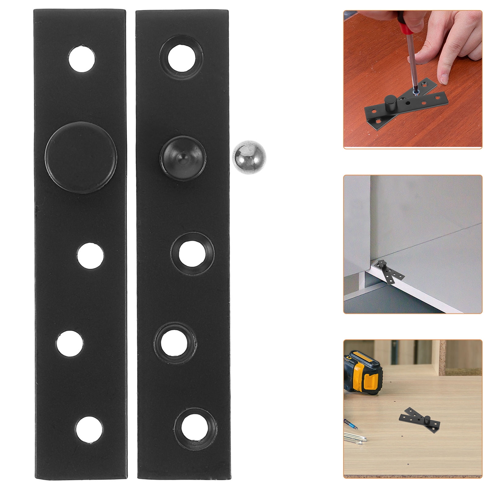 MLINS Pivot Hinge Door Pivot Rotating Hinge 360 Degree Concealing ...