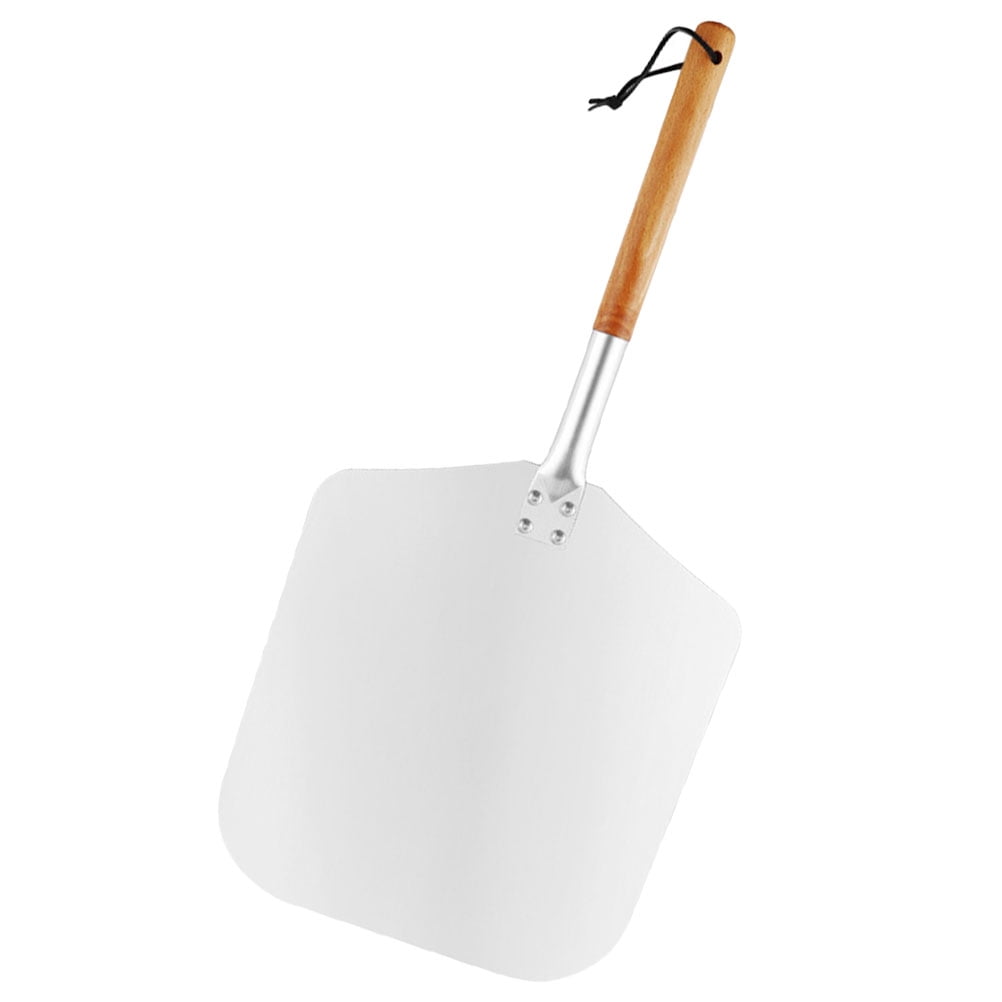 MLINS Pizza Peel With Wooden Handle Baking Pizza Shovel Kitchen Oven ...