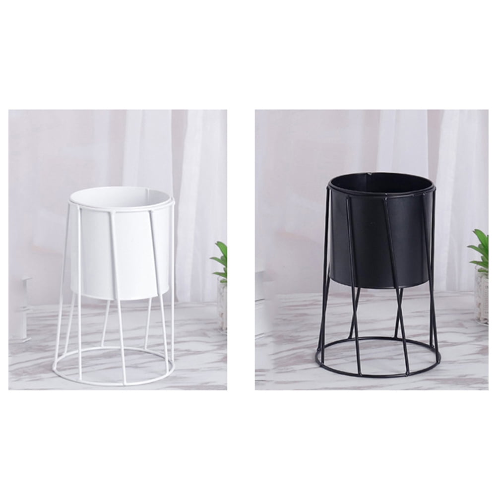 MLINS Plant Pot Metal Flowerpot Supporting Indoor Plants Live House ...