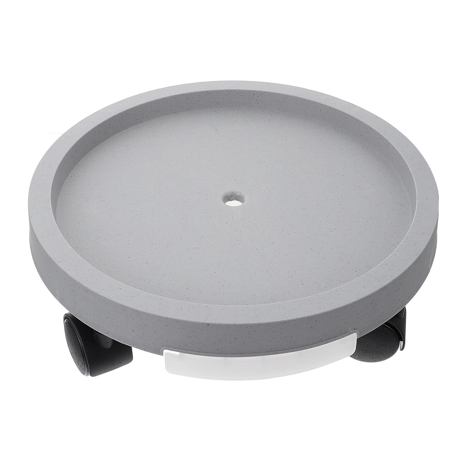 MLINS Plant Pot Stand Outdoor Wheels Removable Flower Tray Rolling ...