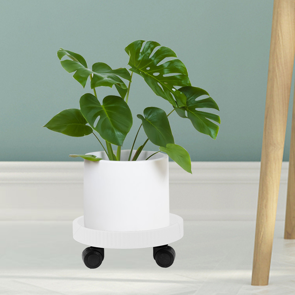 MLINS Plant Stand with Wheels Outdoor Flower Pot Tray Work - Walmart.com