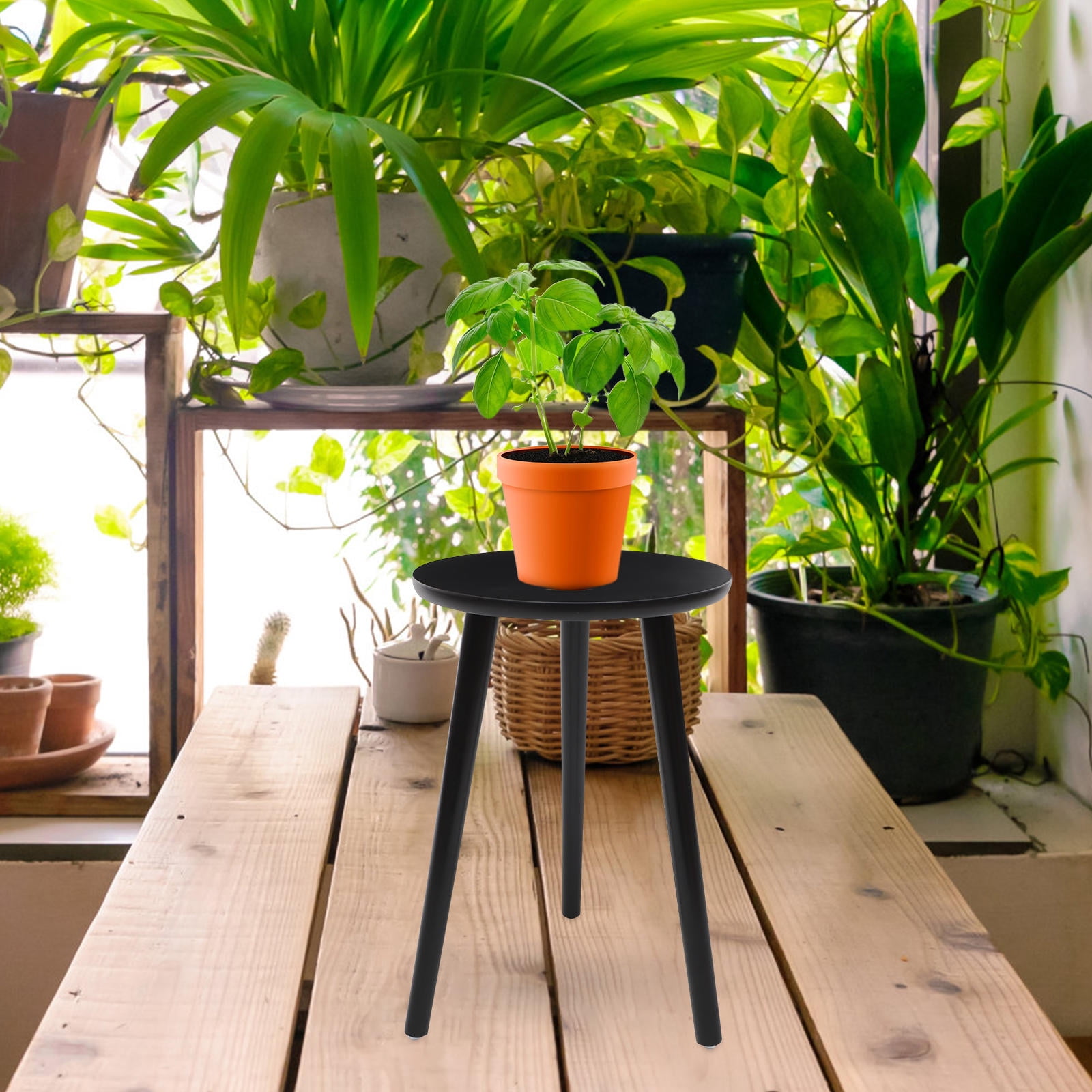 MLINS Plant Stools Indoor Flower Pot Stand Hand-polished Rack - Walmart.com