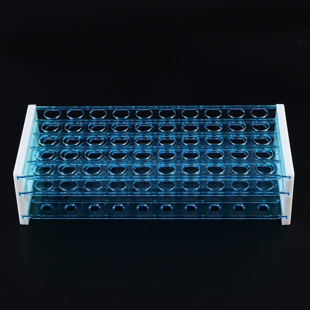 MLINS Plastic 15mm/50 Vents 3 Layers Test Tube Rack Holder Stand School ...