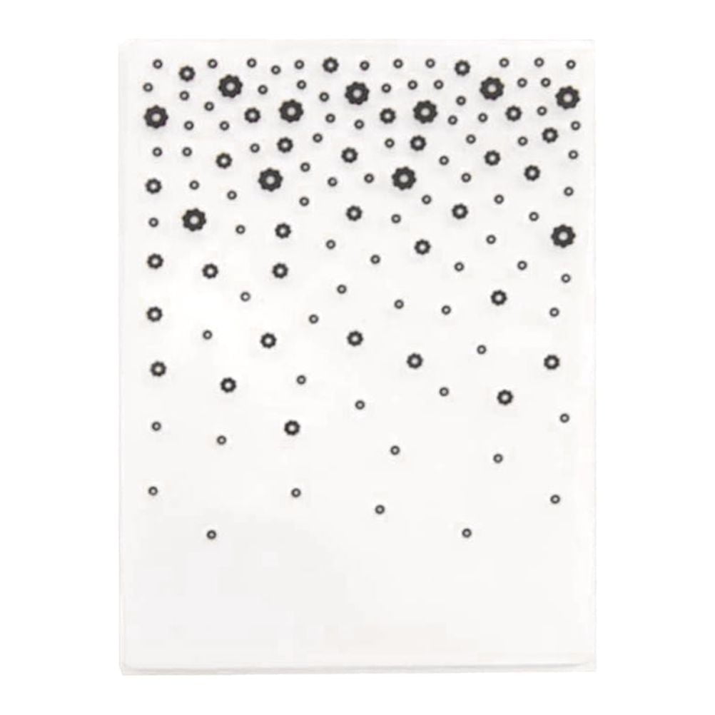 MLINS Plastic Bump Embossing Template DIY Stencil Folder for Album ...