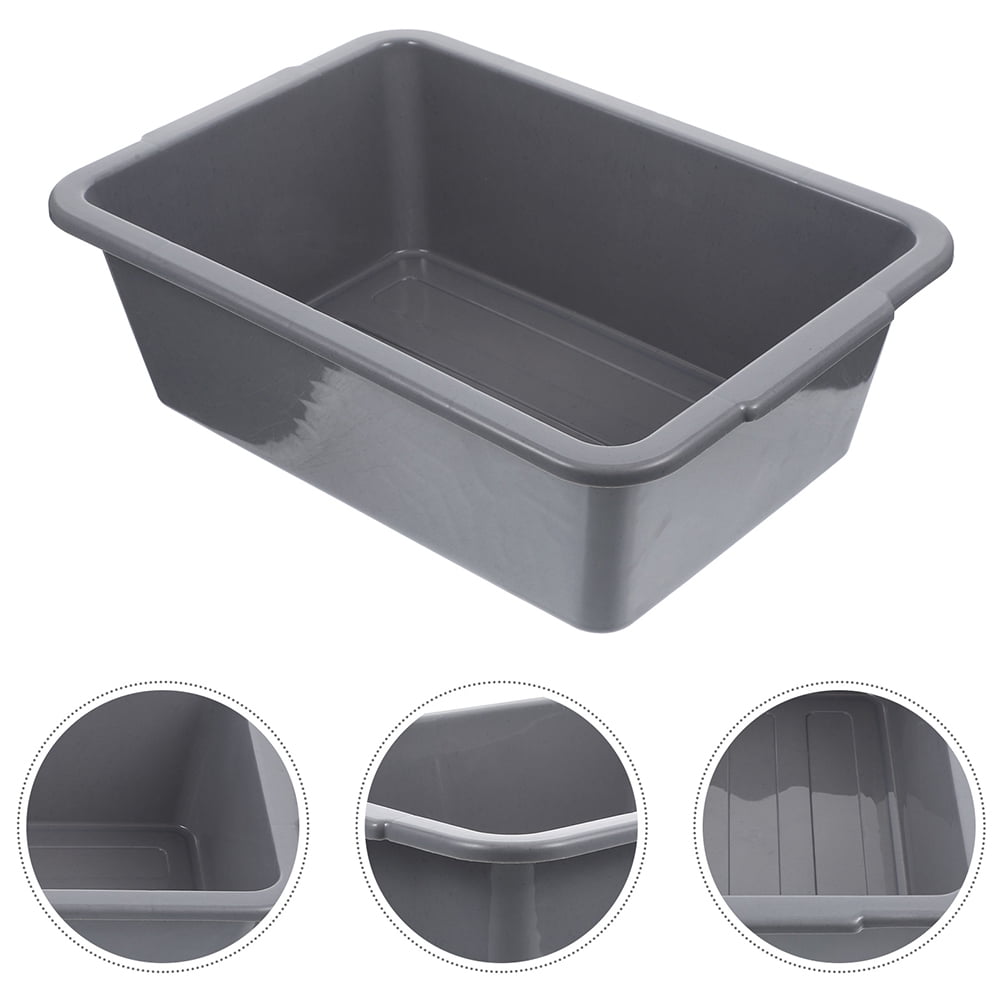 MLINS Plastic Bus Tub Box Storage Basket Washing Basin Tub for ...
