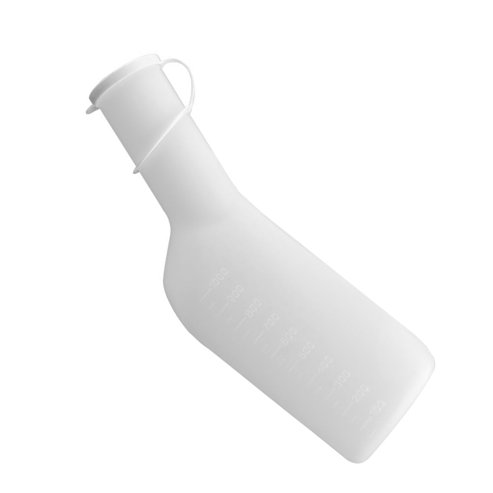 MLINS Plastic Chamber Bottle Patient Nursing Urinal Pot Elderly White ...