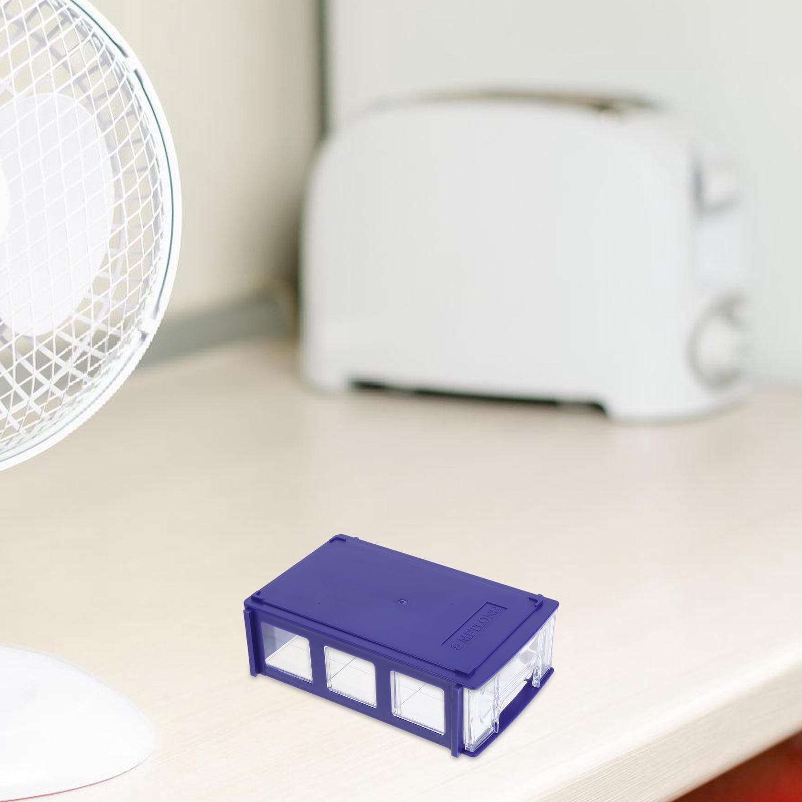 MLINS Plastic Craft Storage Drawers Desktop Storage Box With Drawers ...