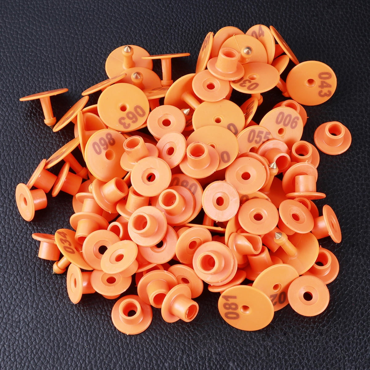 MLINS Plastic Ear Tags for Livestock with Foolproof Design and Clear ...