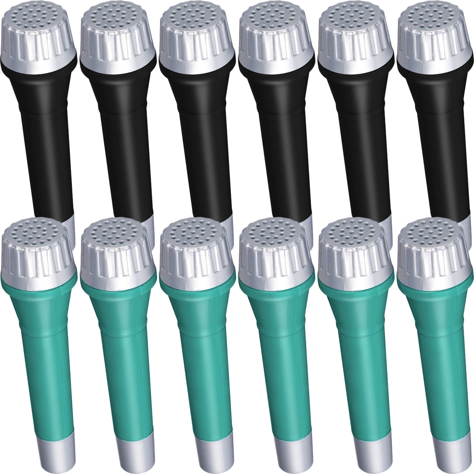MLINS Plastic Fake Microphone Toys for Playing Assorted Prop with ...