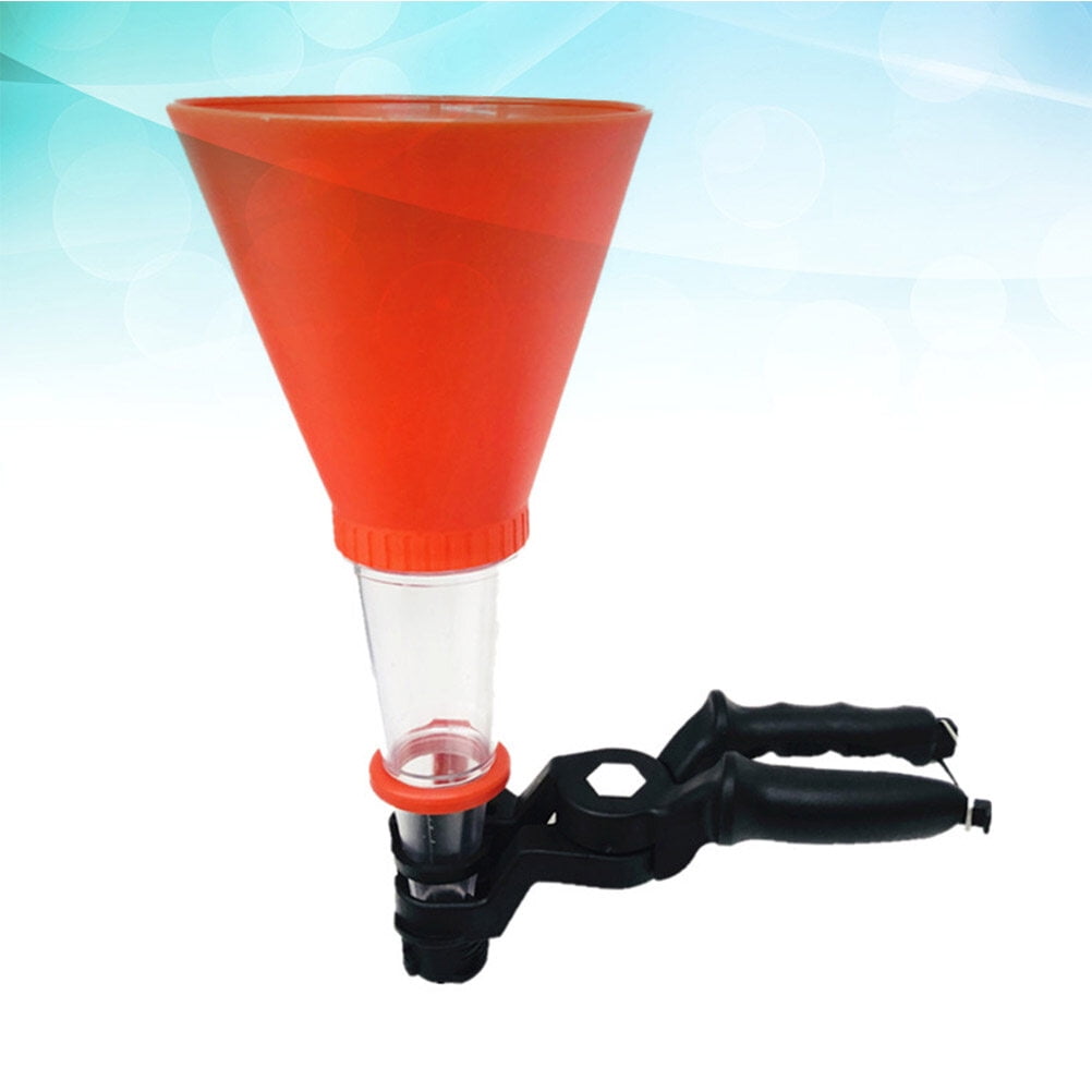 OHOIOLLA Cone Shaped Funnel Red Plastic for Engine Oil Funnels 1Pack ...
