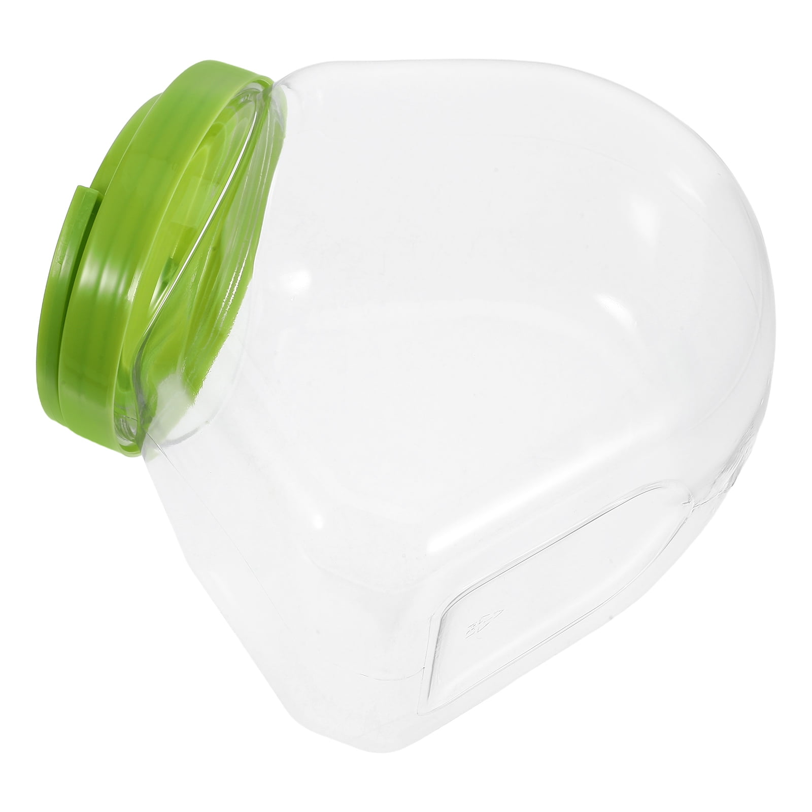 MLINS Plastic Jars with Lids Clear Storage Container Cosmetic Jars Pantry Organization Jar for ...