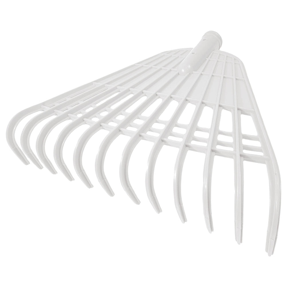 MLINS Plastic Leaf Rake for Yard Gardening with Fine Tooth Spacing ...