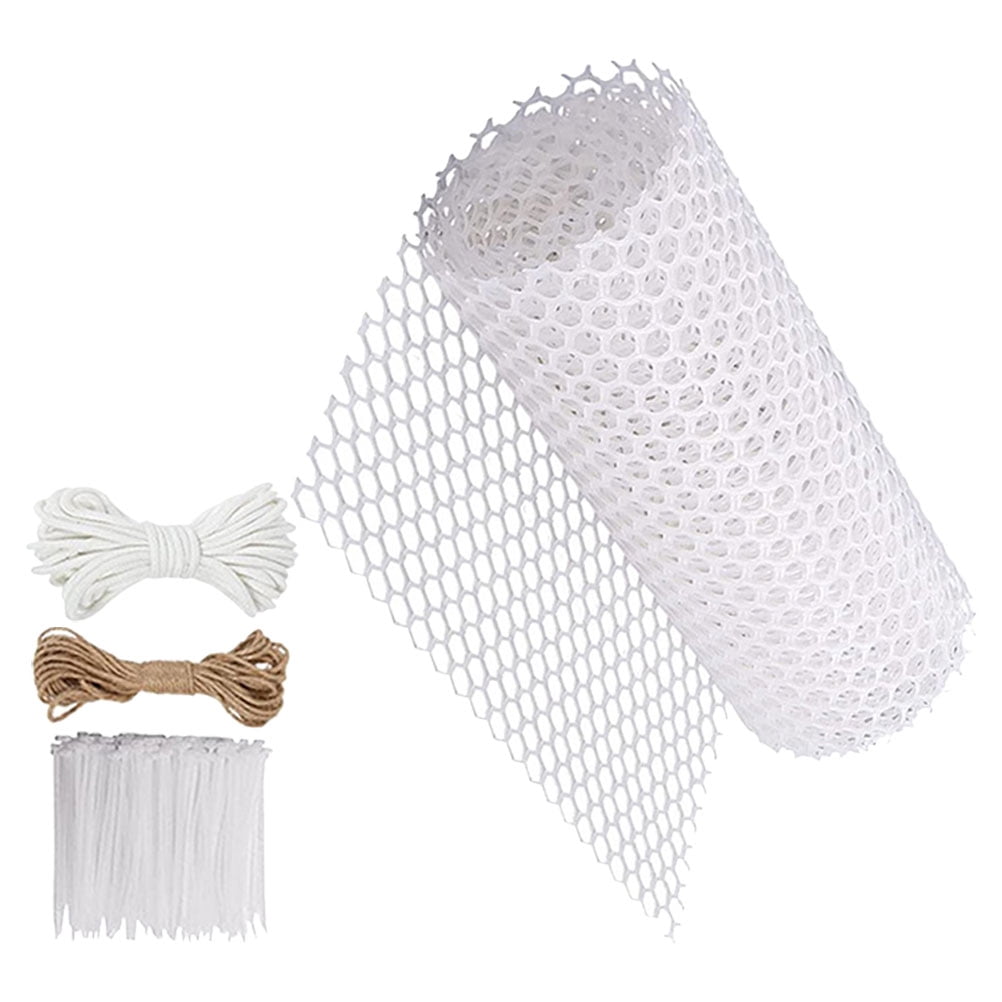 MLINS Plastic Moss Pole Trellis Garden Screens and Plant Plants White ...