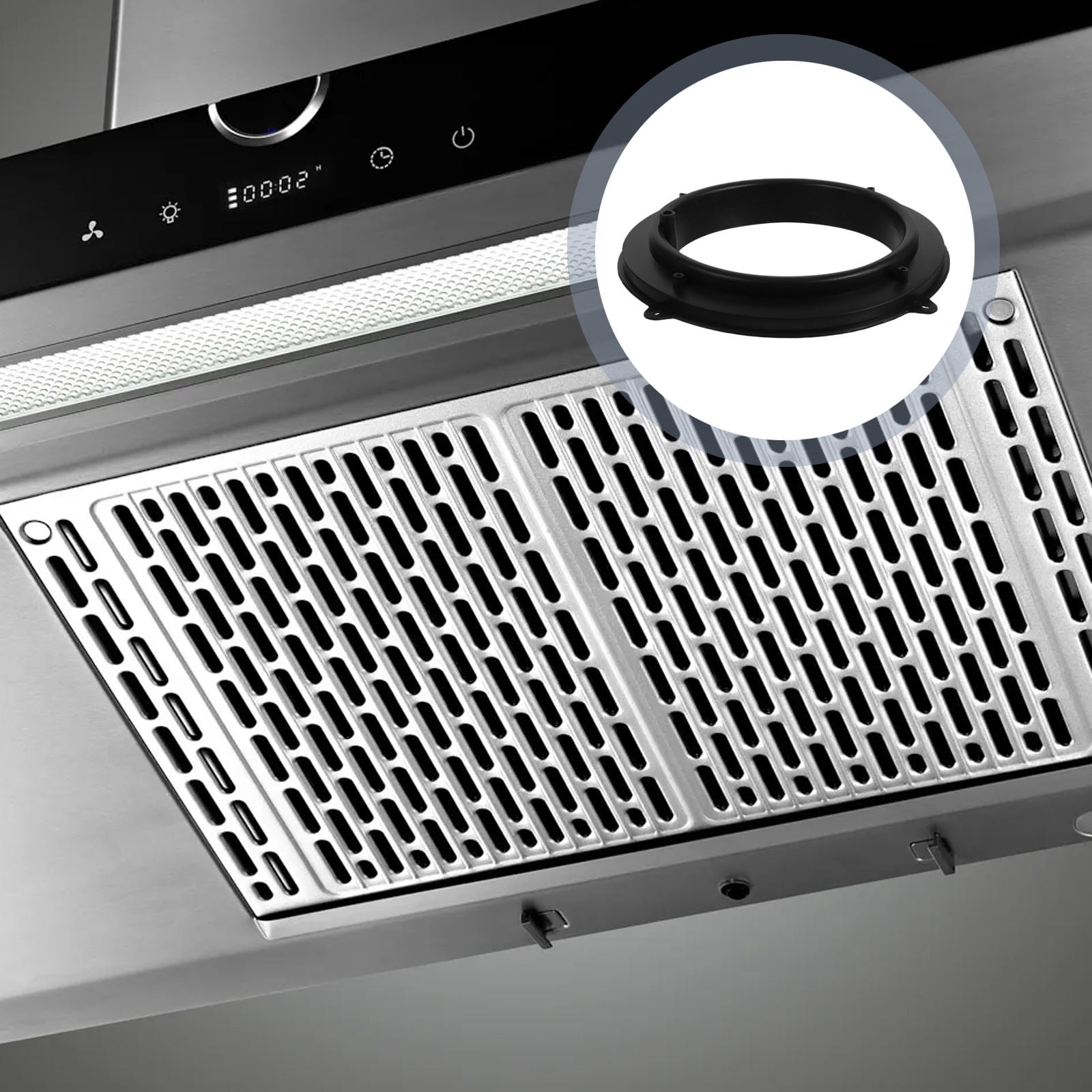 MLINS Plastic Range Hood Oil Ring Compatible With Old Style Chinese ...
