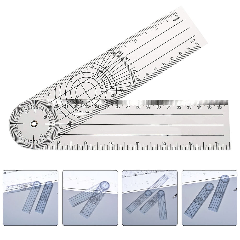 MLINS Plastic Rotary Goniometer Angle Protractor Measure Measuring ...