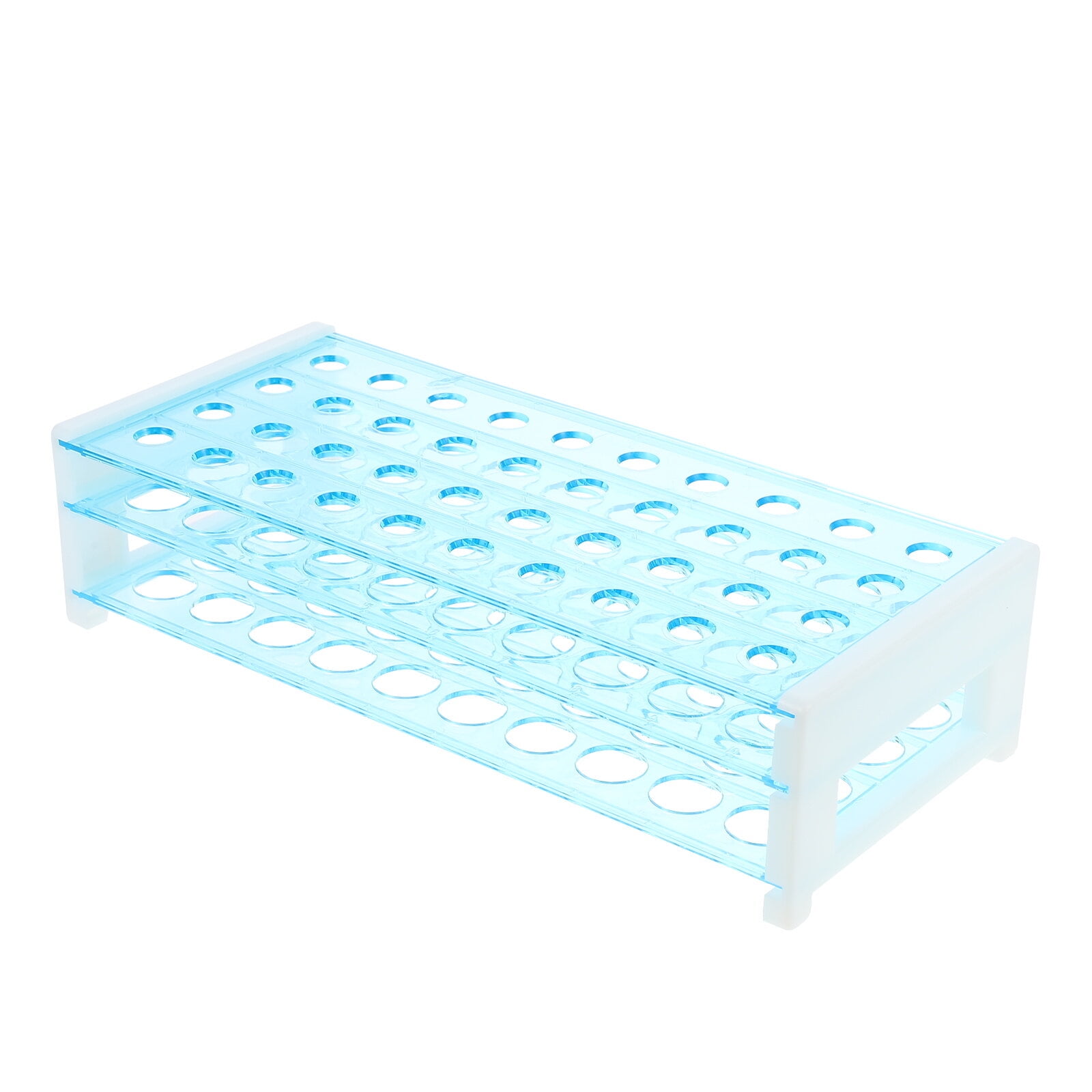 MLINS Plastic Test Tube Holder Centrifuge Tube Rack Detachable 40 Hole ...