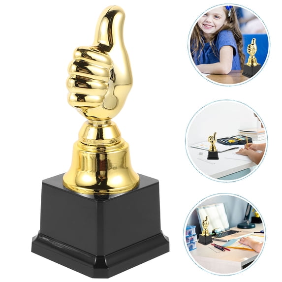 MLINS Plastic Trophy Award Trophy Thumbs up Award Decor Thumb Trophy ...