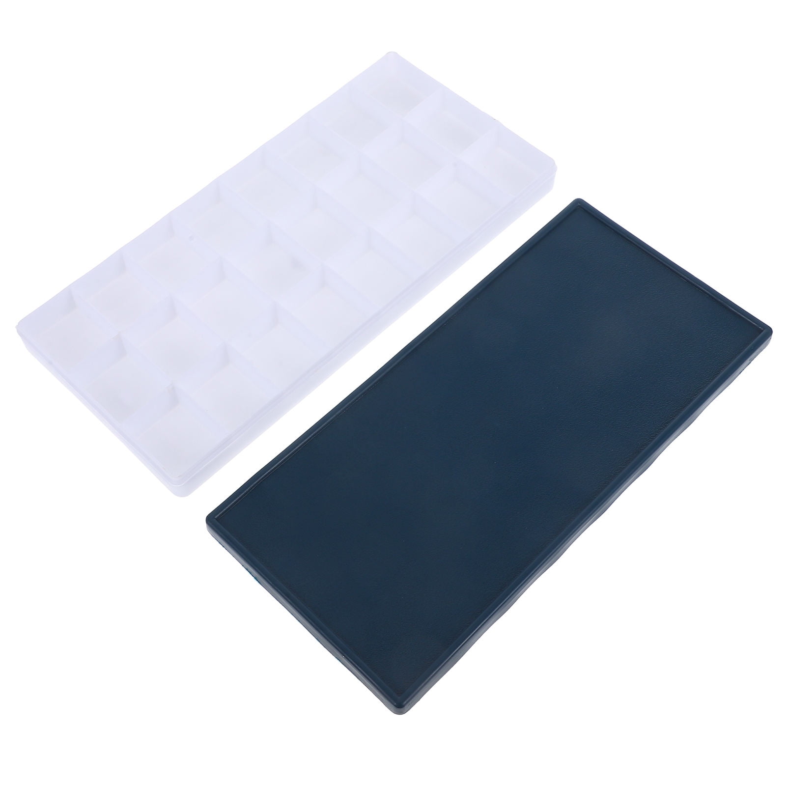 MLINS Plastic Watercolor Paint Saver Box Empty Watercolor Acrylic Paint ...