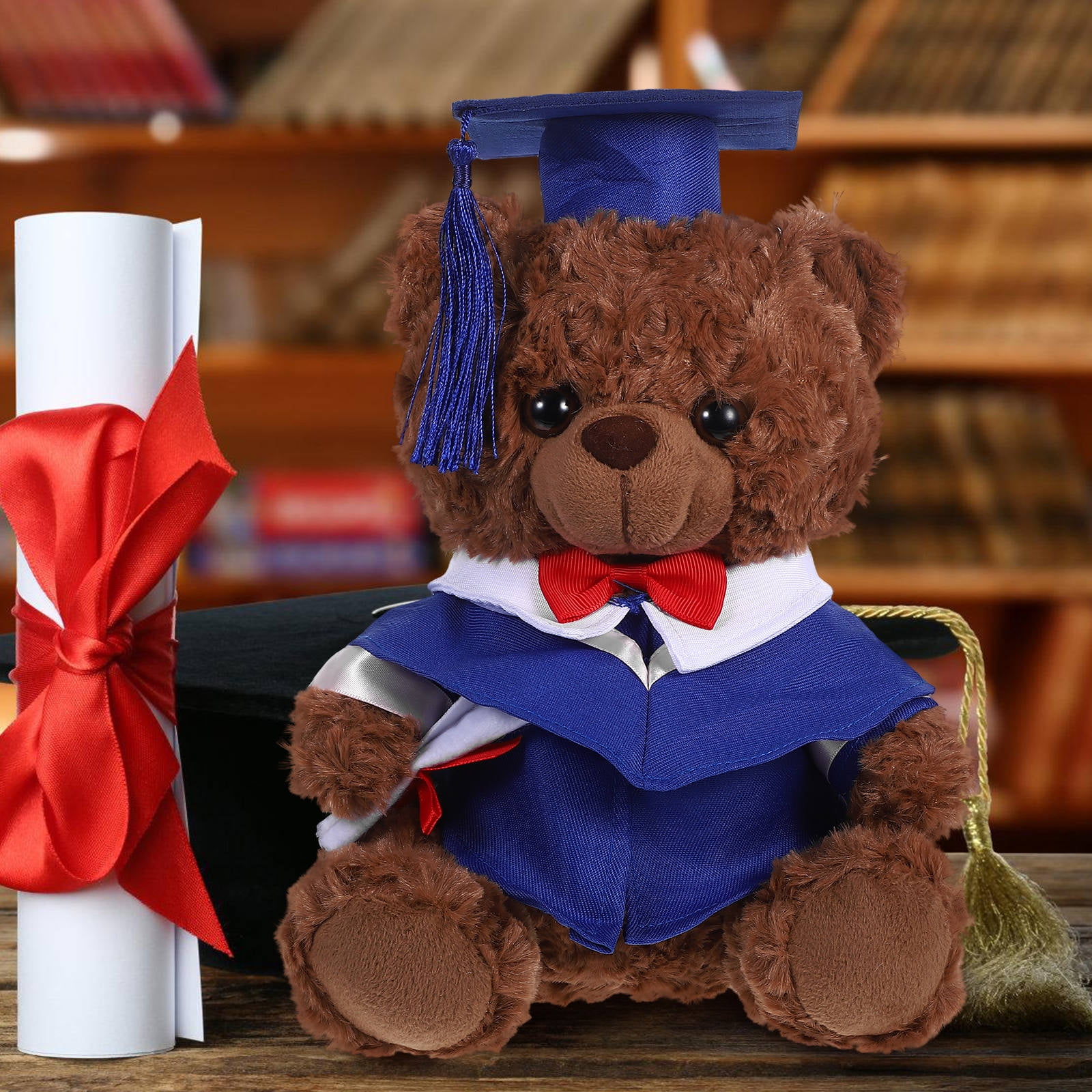 MLINS Plush Graduation Bear Toy Adorable Doctor Bear 2025 Graduation ...