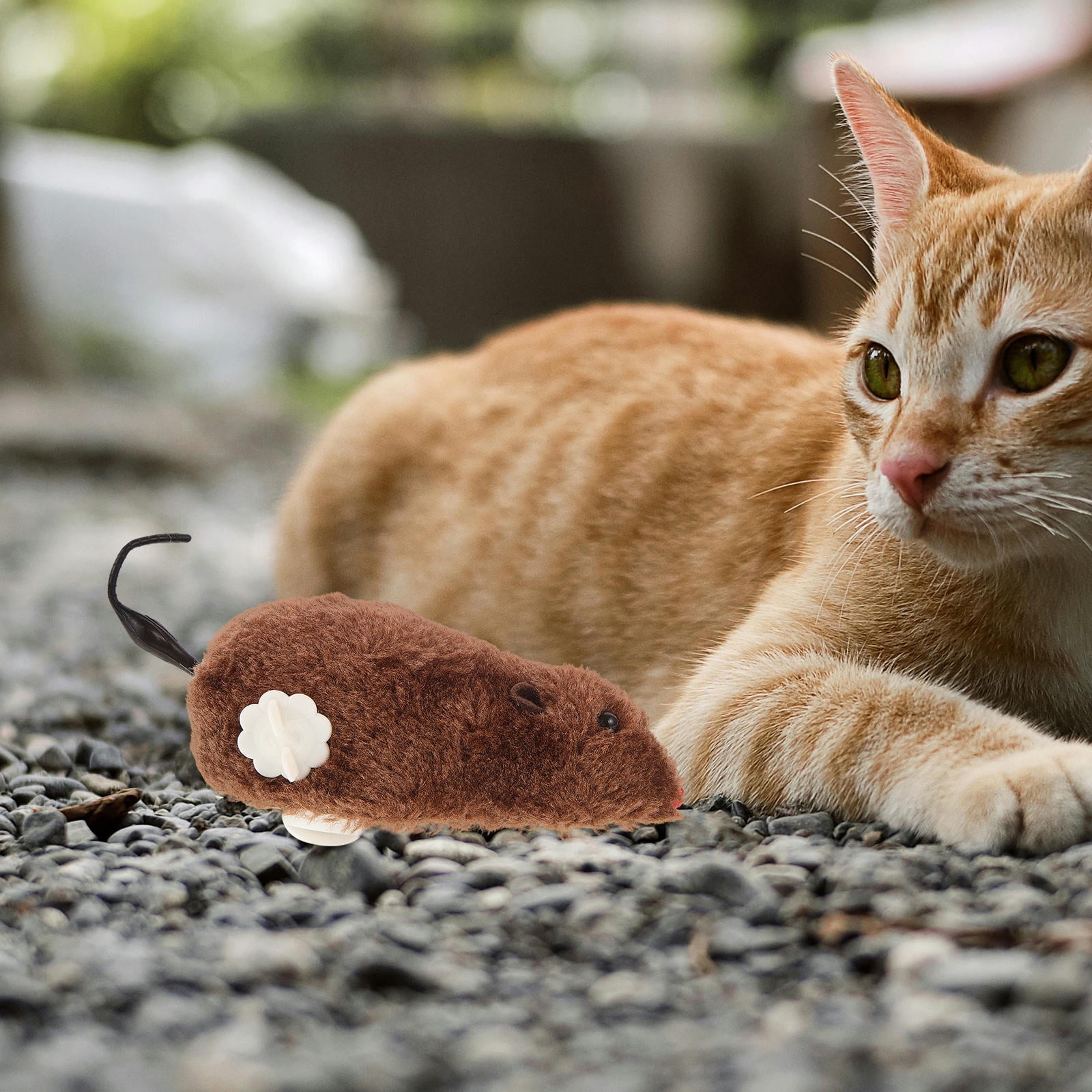 MLINS Plush Wind Up Running Animal Toys Cute Cartoon Robotic Moving ...