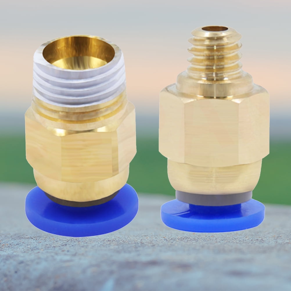 MLINS Pneumatic Quick Connector with External Thread Through for 3D ...