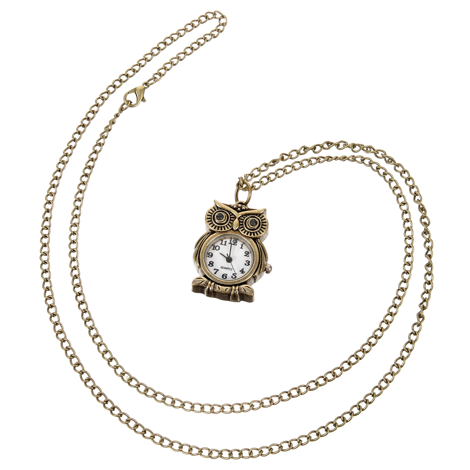 MLINS Pocket Watch Vintage Pocket Watch Unisex Pocket Owl Digital ...