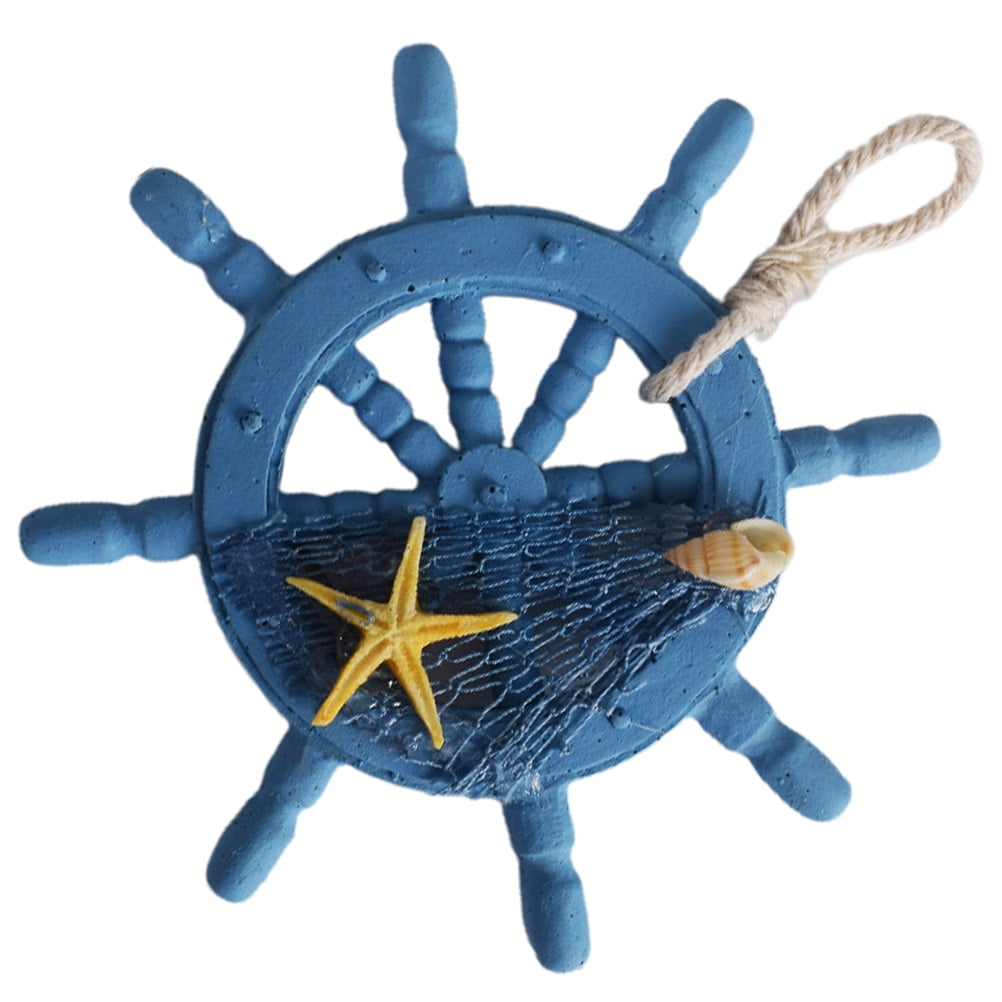 MLINS Pontoon Boat Accessories Nautical Rudder Decoration Premium ...