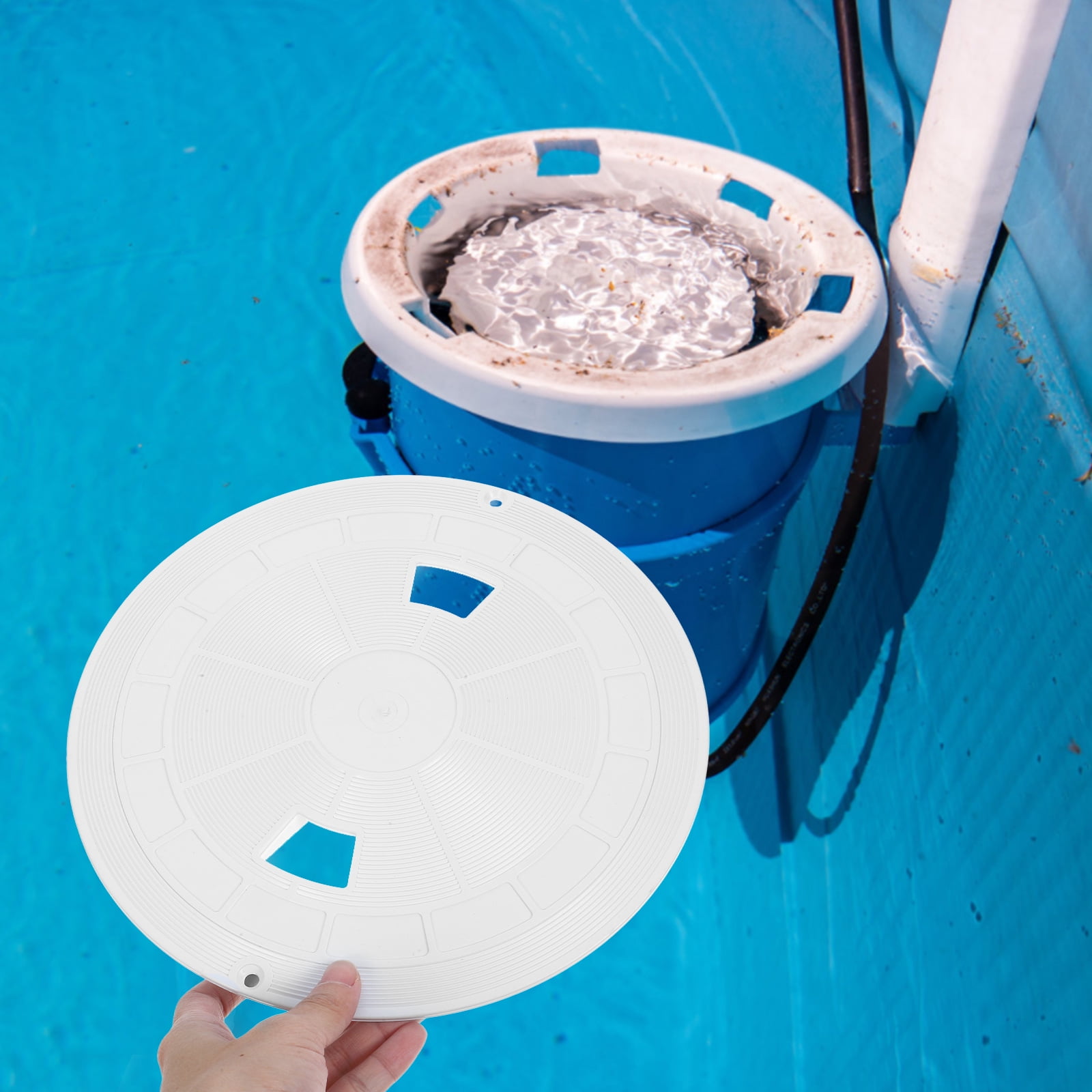 MLINS Pool Skimmer Cover Skimmer Cover Pool Skimmer Round Cover Plate ...