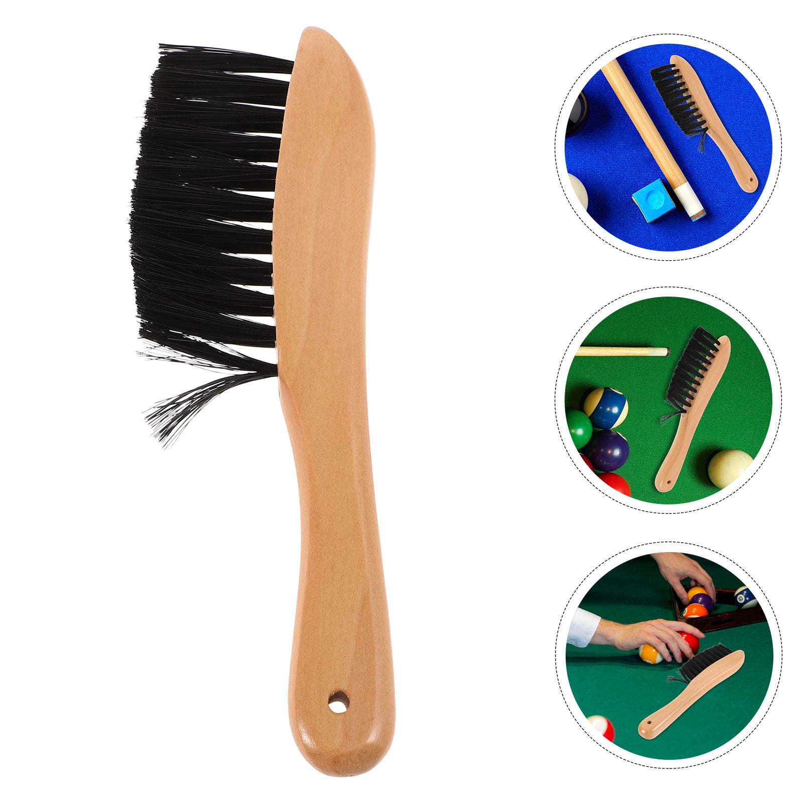 MLINS Pool Table Edge Brush 1 Set Pvc Brush for Billiard Table Felt ...