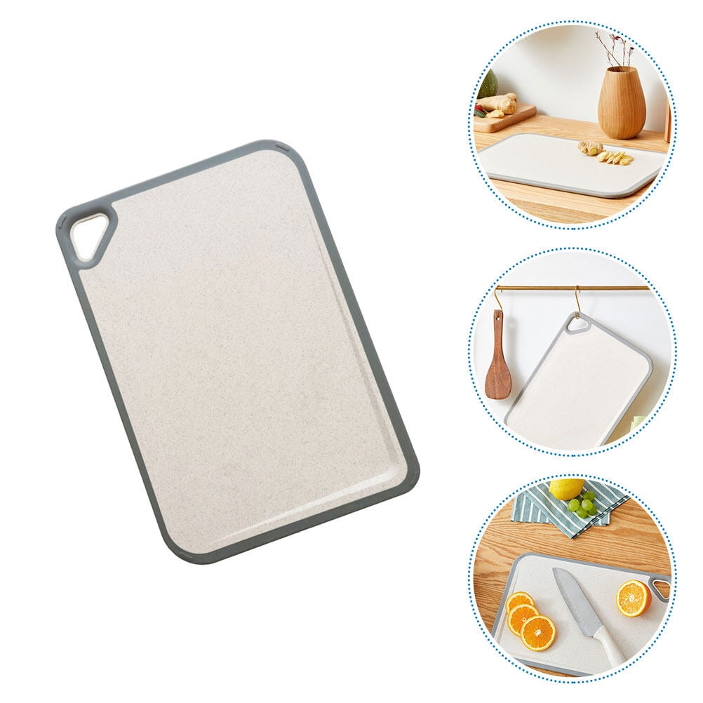 MLINS Portable Cutting Board with Wheat Straw Material for Kitchen Use ...