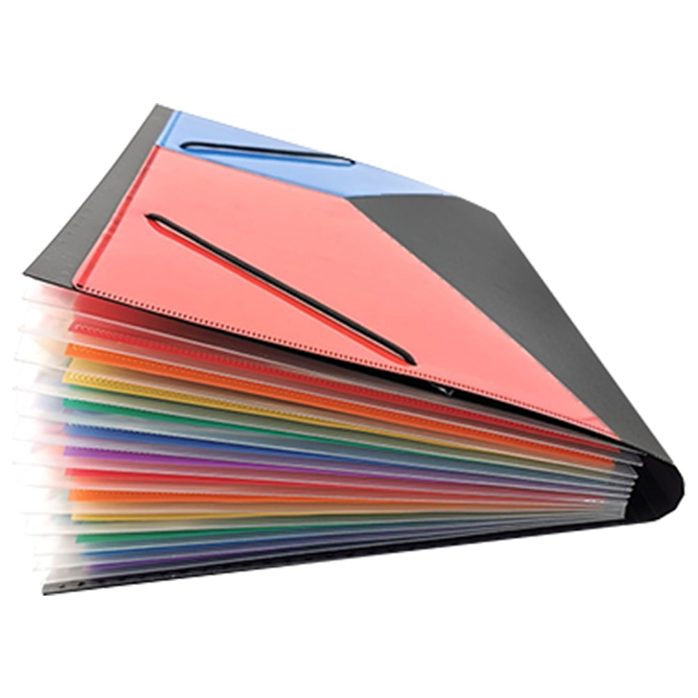 MLINS Portable File Organizer Accordion Binder Boxes Desk Organiser ...