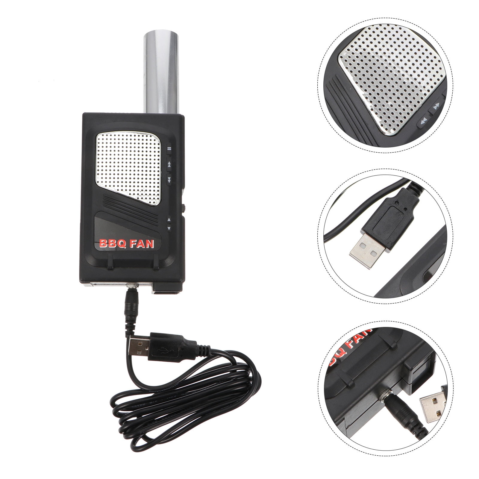 MLINS Portable Fire Blower for Camping with Durable Plastic and Iron ...