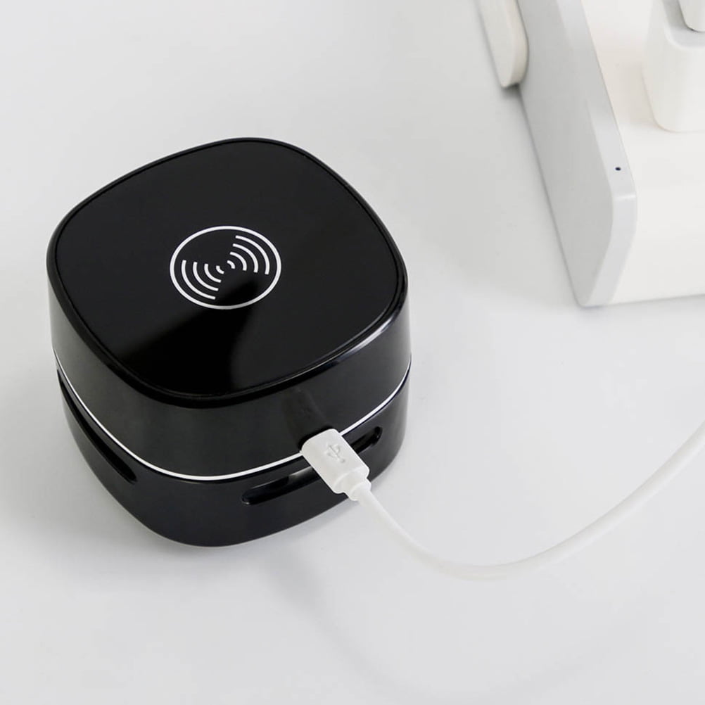 MLINS Portable Mini Desk Cleaner with Wireless Charger for Cleaning ...