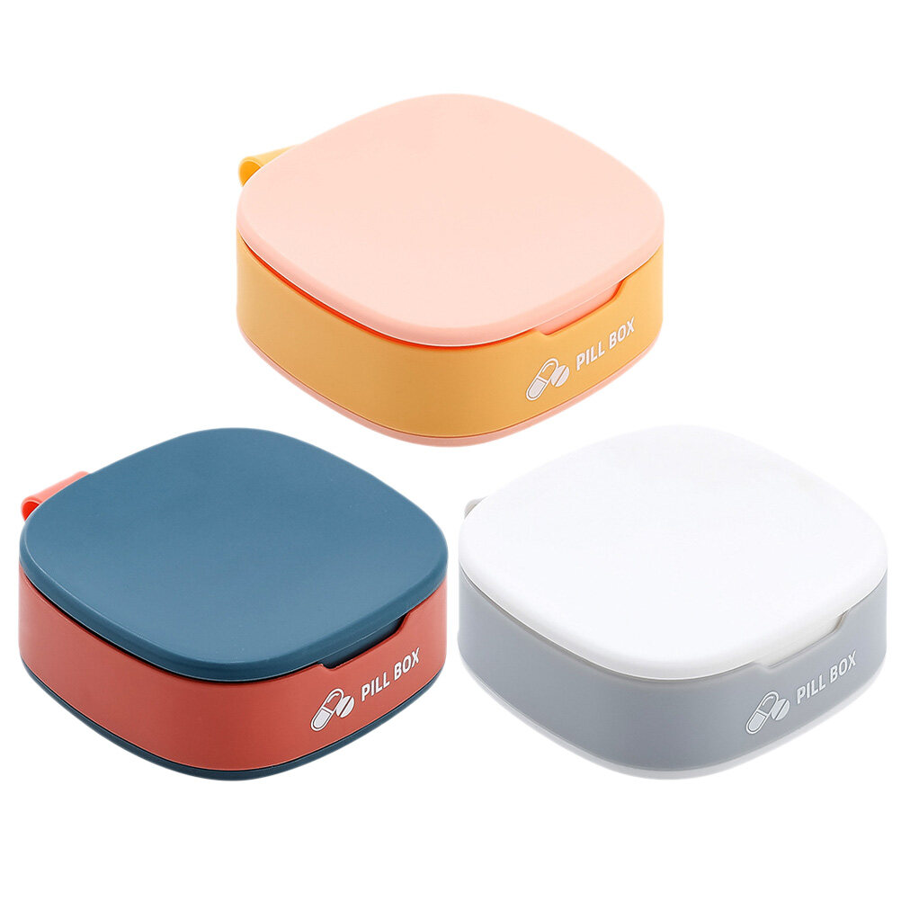 MLINS Portable Mini Storage Container with 4 Compartments for Travel ...