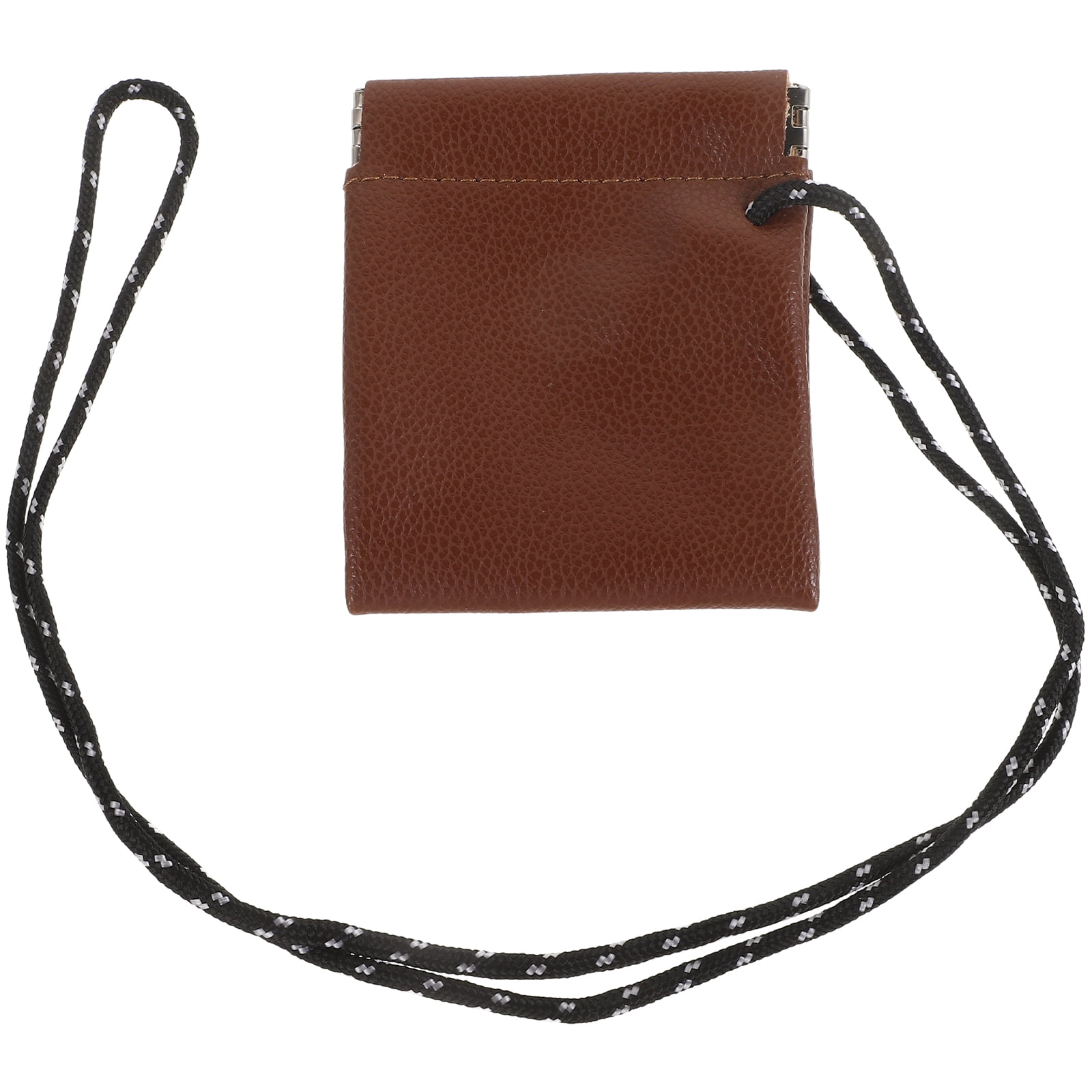 MLINS Portable Neck Earbuds Bag With Lanyard For Travel Mini Earphone ...