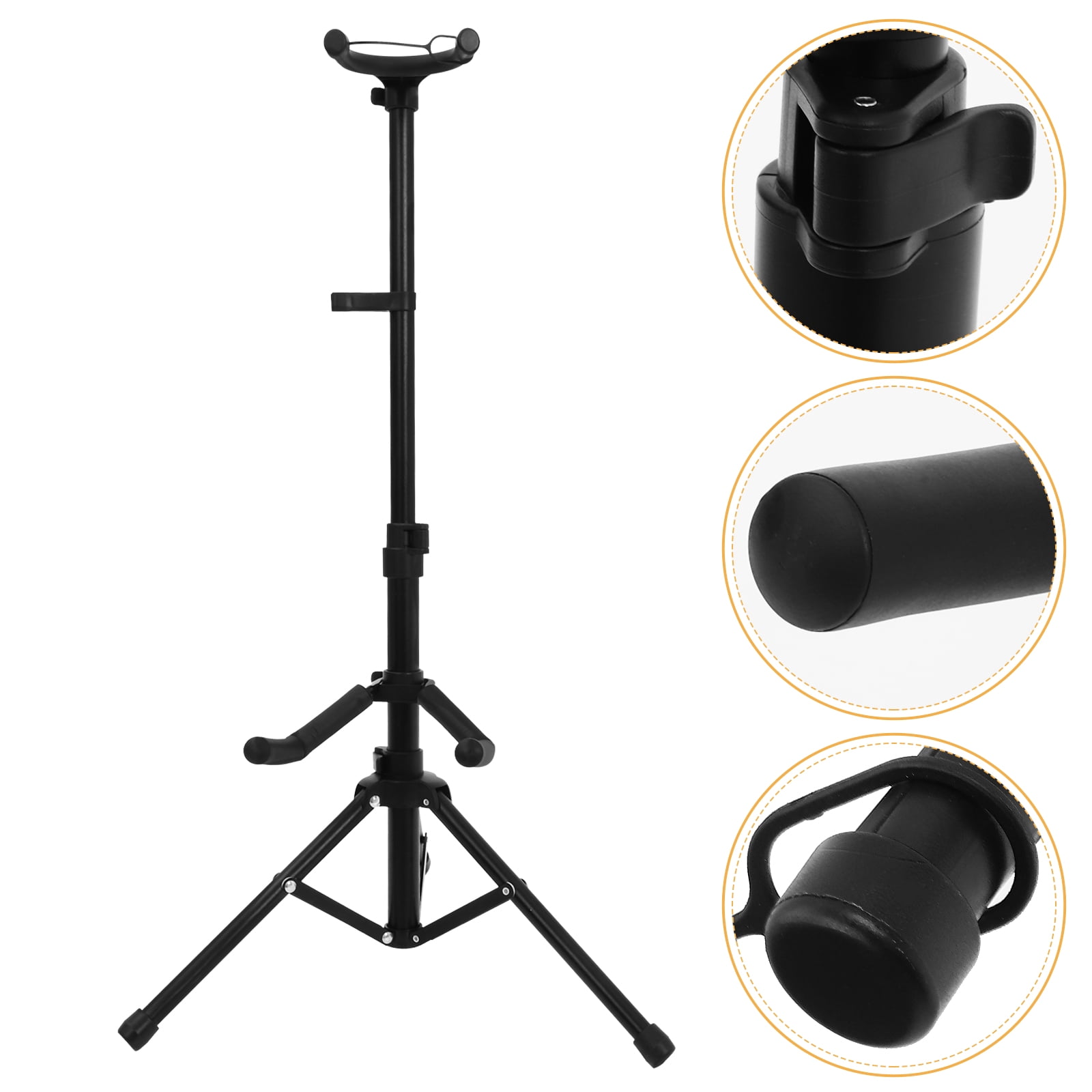 MLINS Portable Violin Stand with Selflocking Bracket for Storage Use ...
