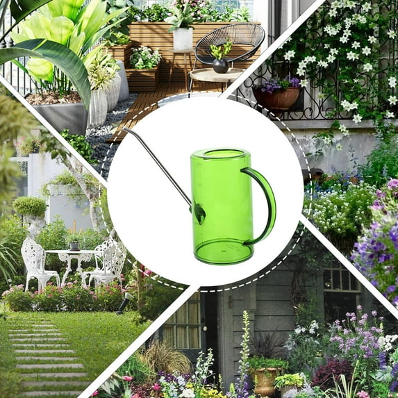 MLINS Portable Watering Can Long Mouth Pot Garden Potted Watering ...
