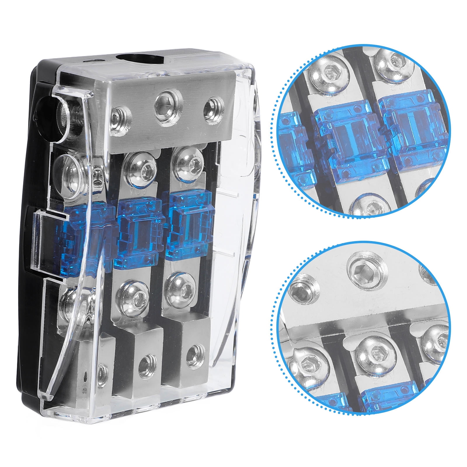 MLINS Power Distribution Block Car Audio Distribution Block 3 Way Power ...