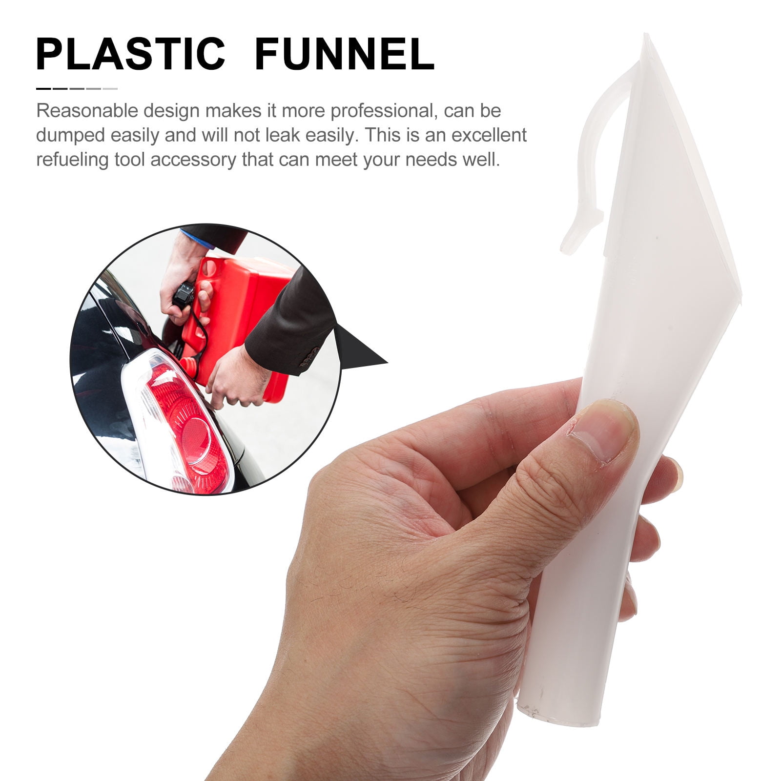 MLINS Practical Car Refueling Funnel for Engine Oil with No Leakage ...