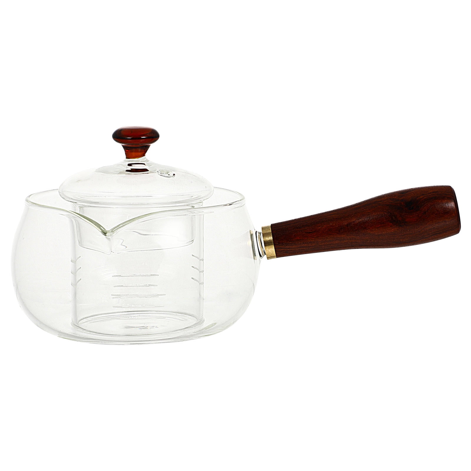 MLINS Practical Tea Kettle Heat-resistant Teapot Side Handle Kettle Tea ...