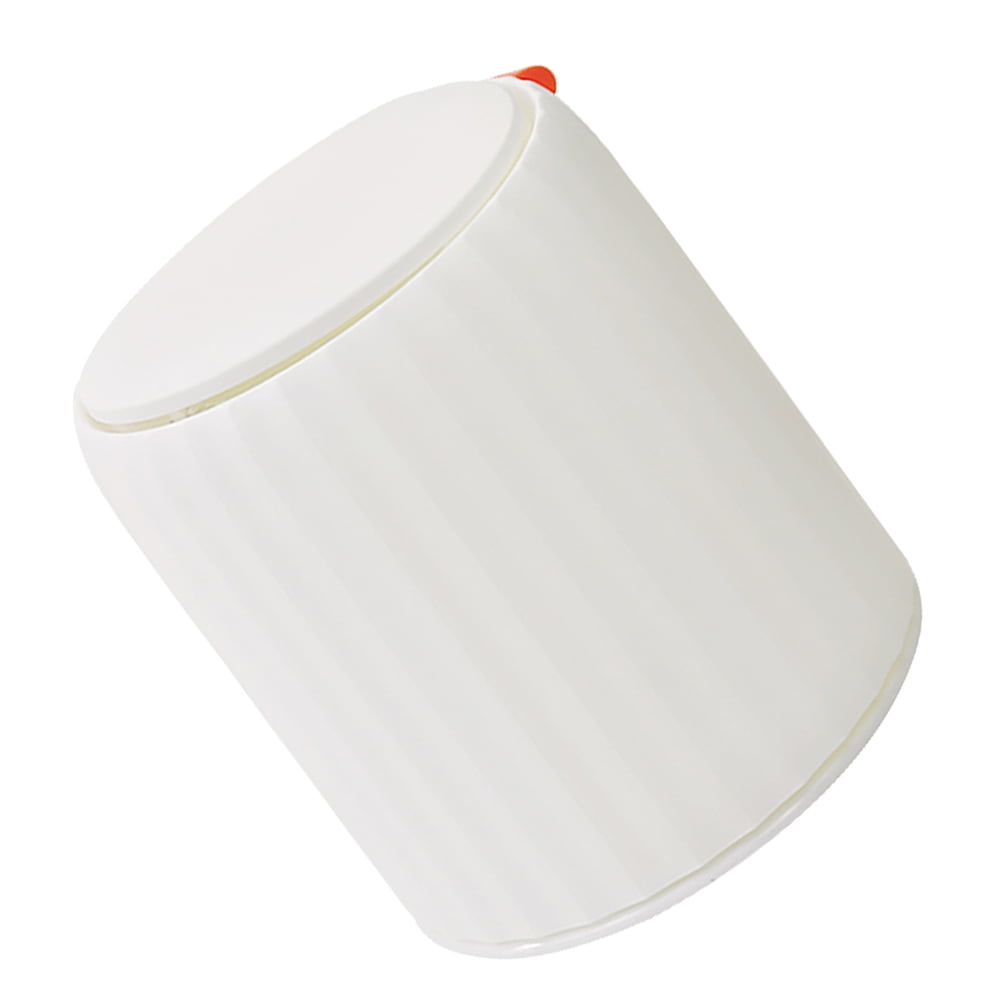 MLINS Pressing Type Desktop Waste Bin Garbage Barrel Trash Can for ...