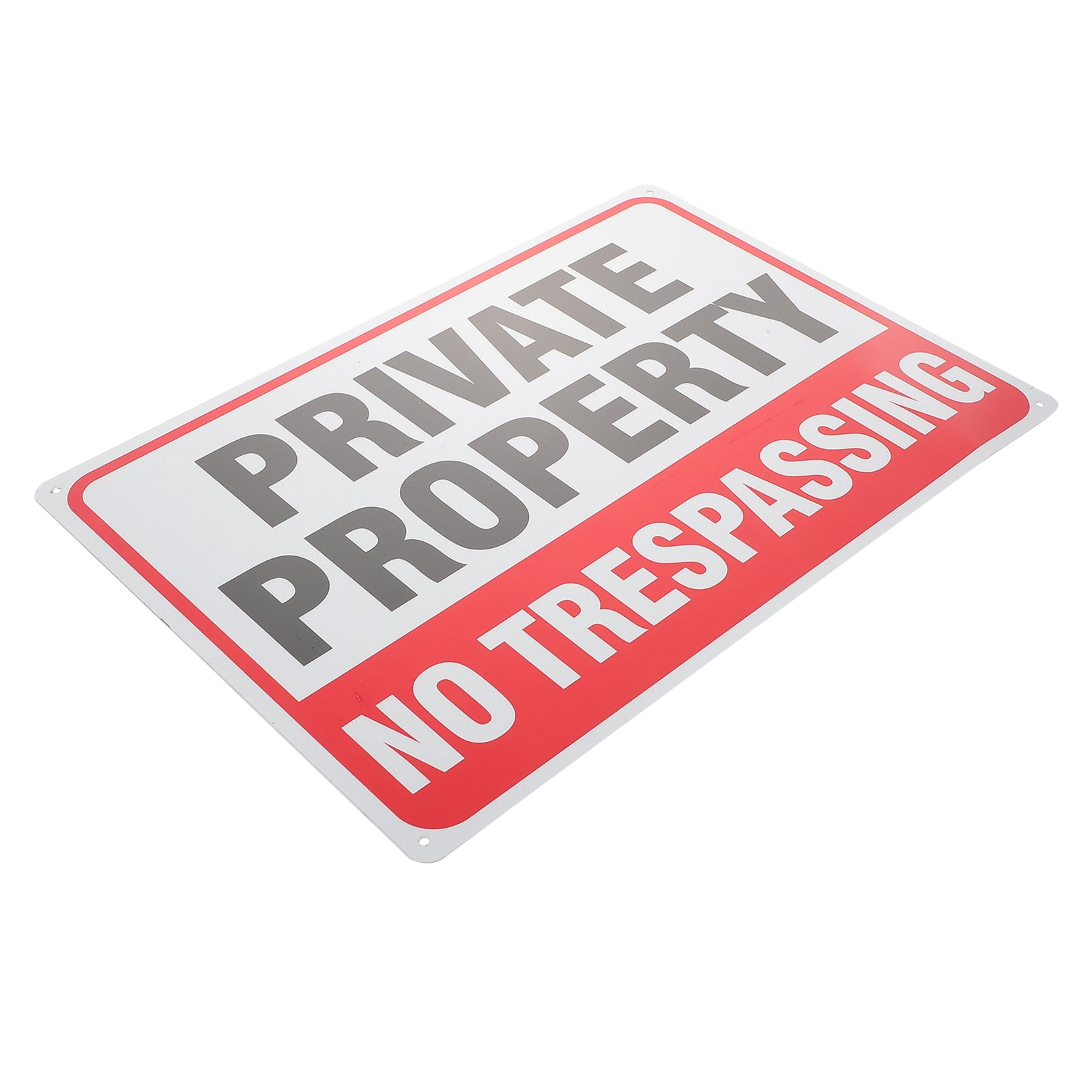 MLINS Private Property Warning Sign Aluminum Caution Sign Property ...