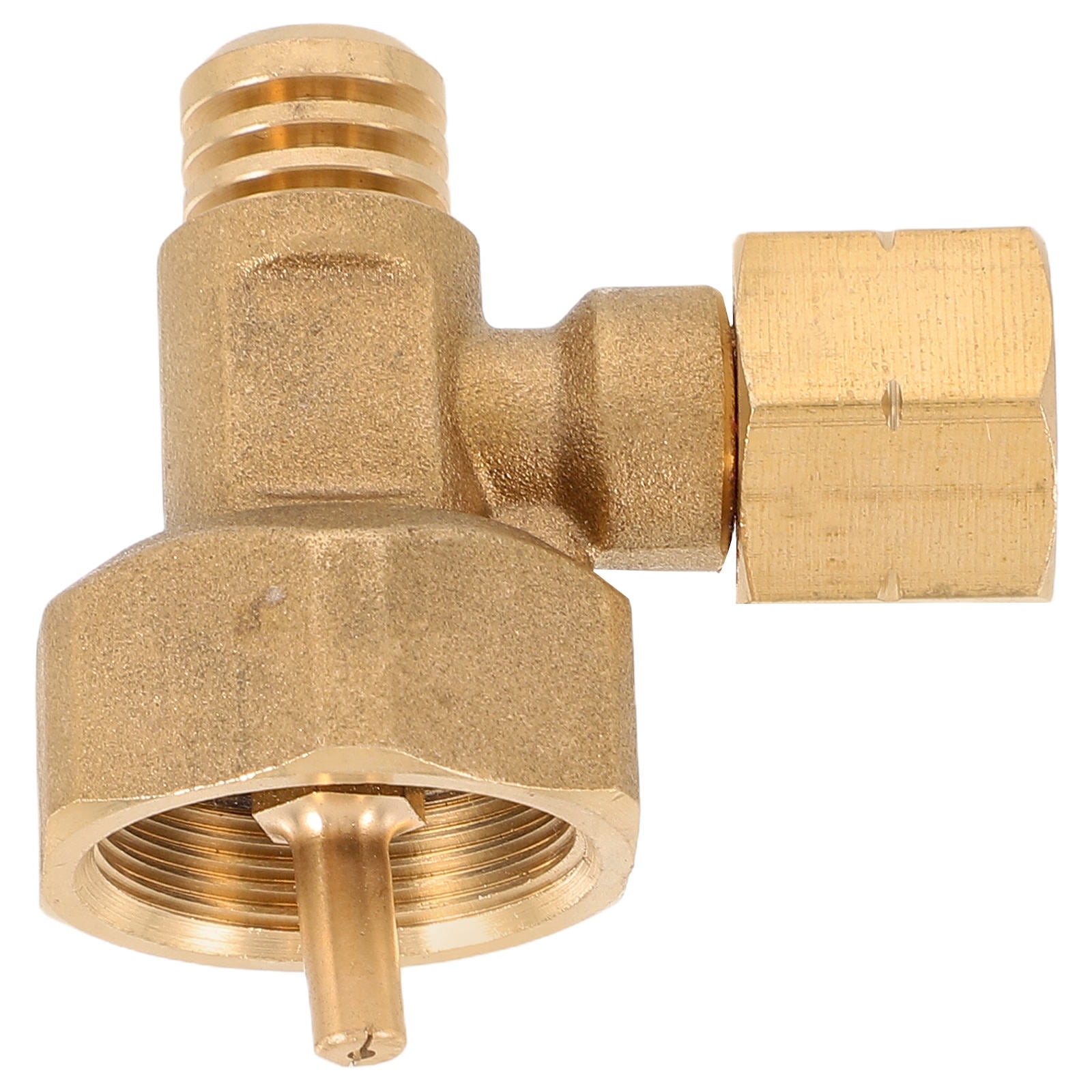 MLINS Propane Burner Converter Brass Female Adapter For Gas Tank And ...