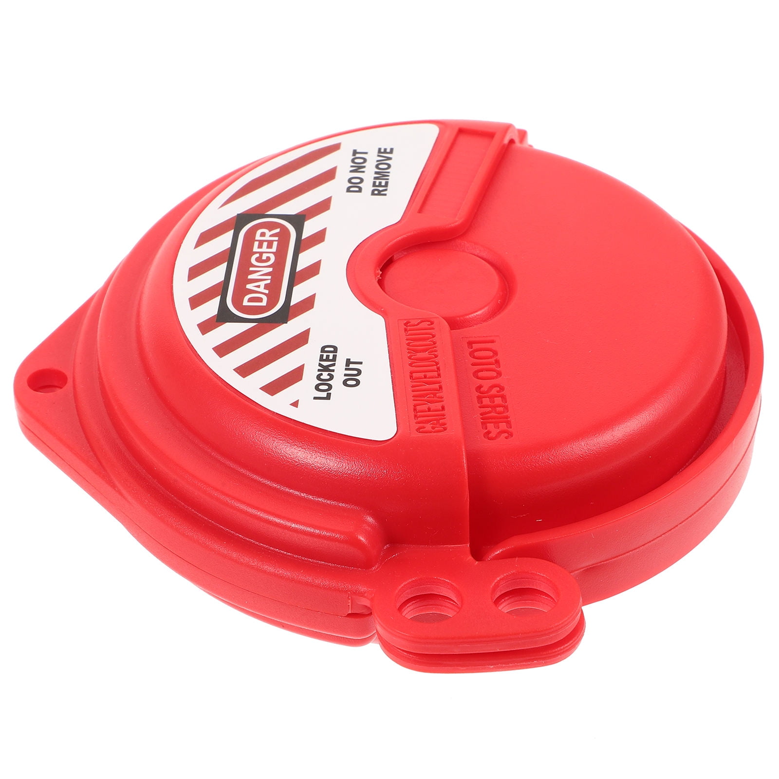 MLINS Propane Tank Lock with Safety Mechanism Red ABS Valve Lockout ...