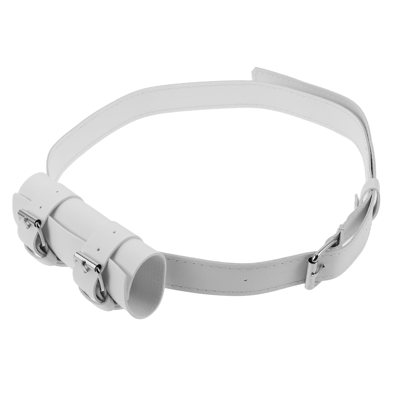 MLINS White PU Leather Sword Belt Hanger for Decoration Comfortable ...