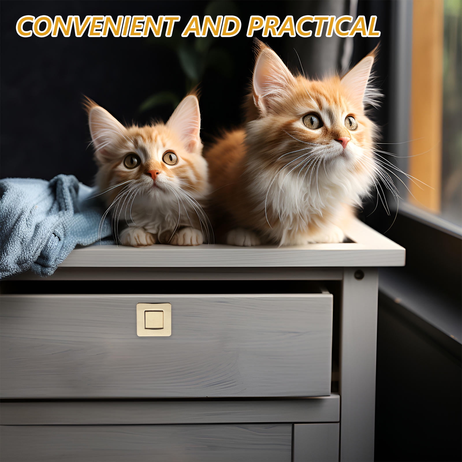 MLINS Push Locks Push Button Latch Keyless Door Lock For Rv Caravan ...