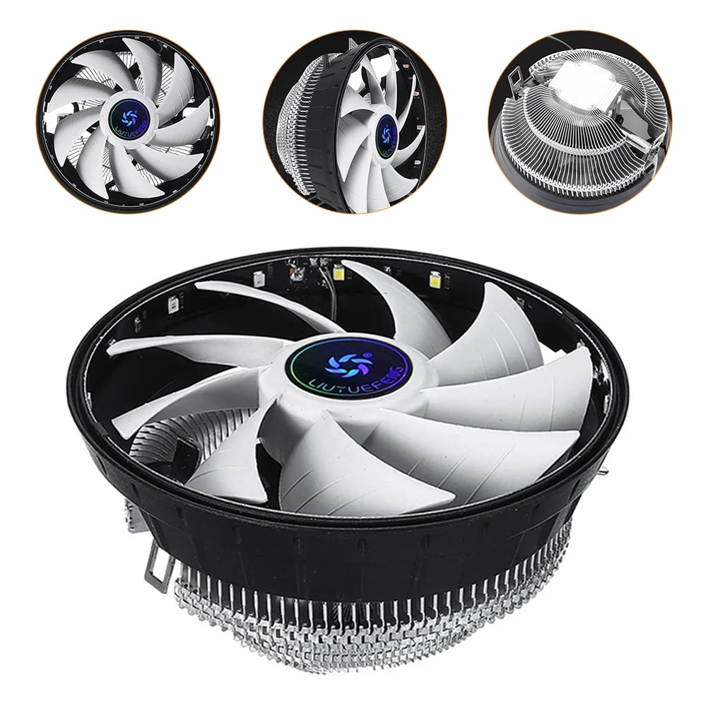 MLINS RGB Heat Sink Fan Volute Air Cooler Thermal Conductive Sheet ...