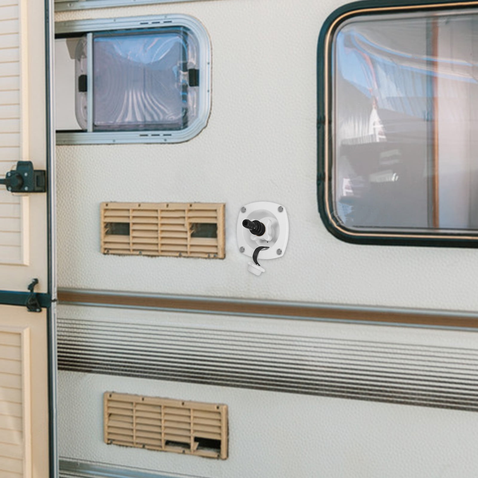 MLINS RV Water Fill Inlet Camper Inlet Filler Cap RV Inlet Water Cap ...