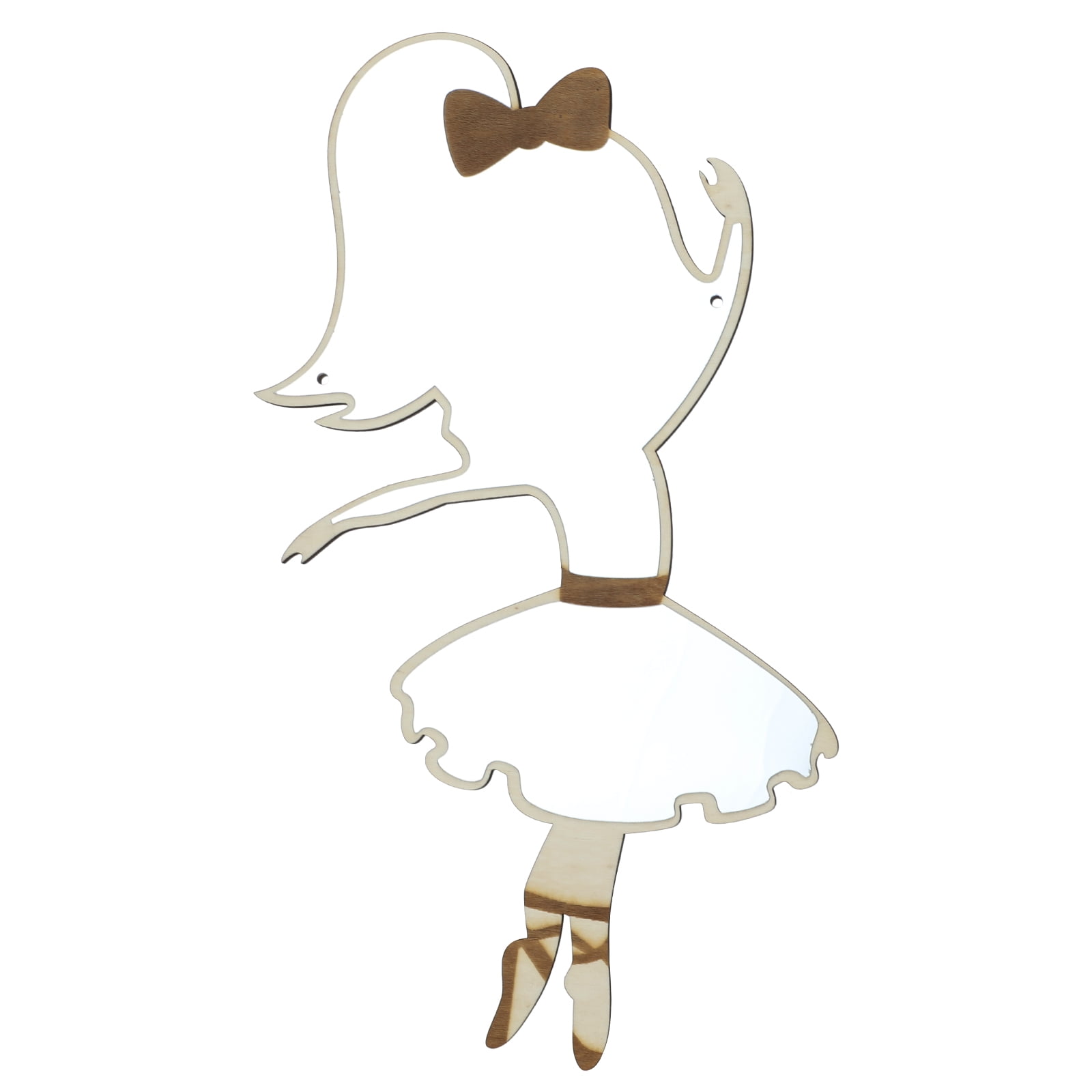 MLINS Rabbit Mirror Easy Hanging Mirror Mirror Baby Child 37x20cm ...