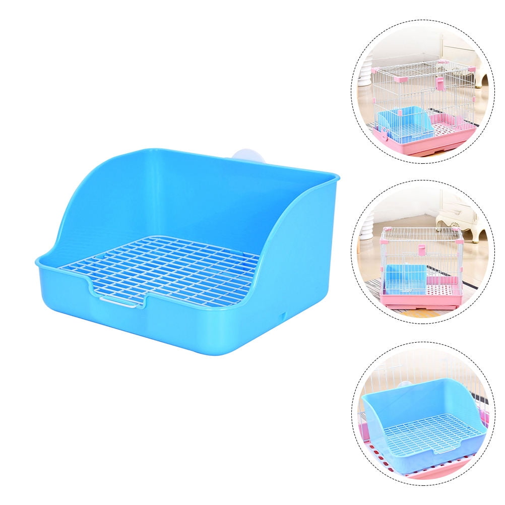 MLINS Rabbit Potty Trainer Hamster Toilet Litter Box Pet Cage Cleaner ...